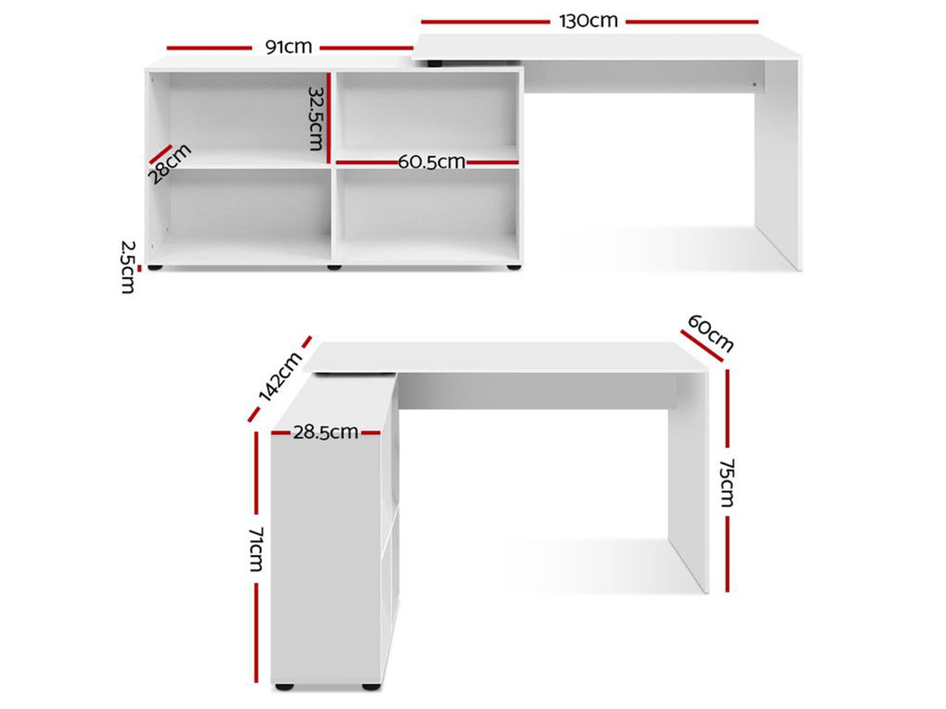Luca Desk — Furniture Bazaar