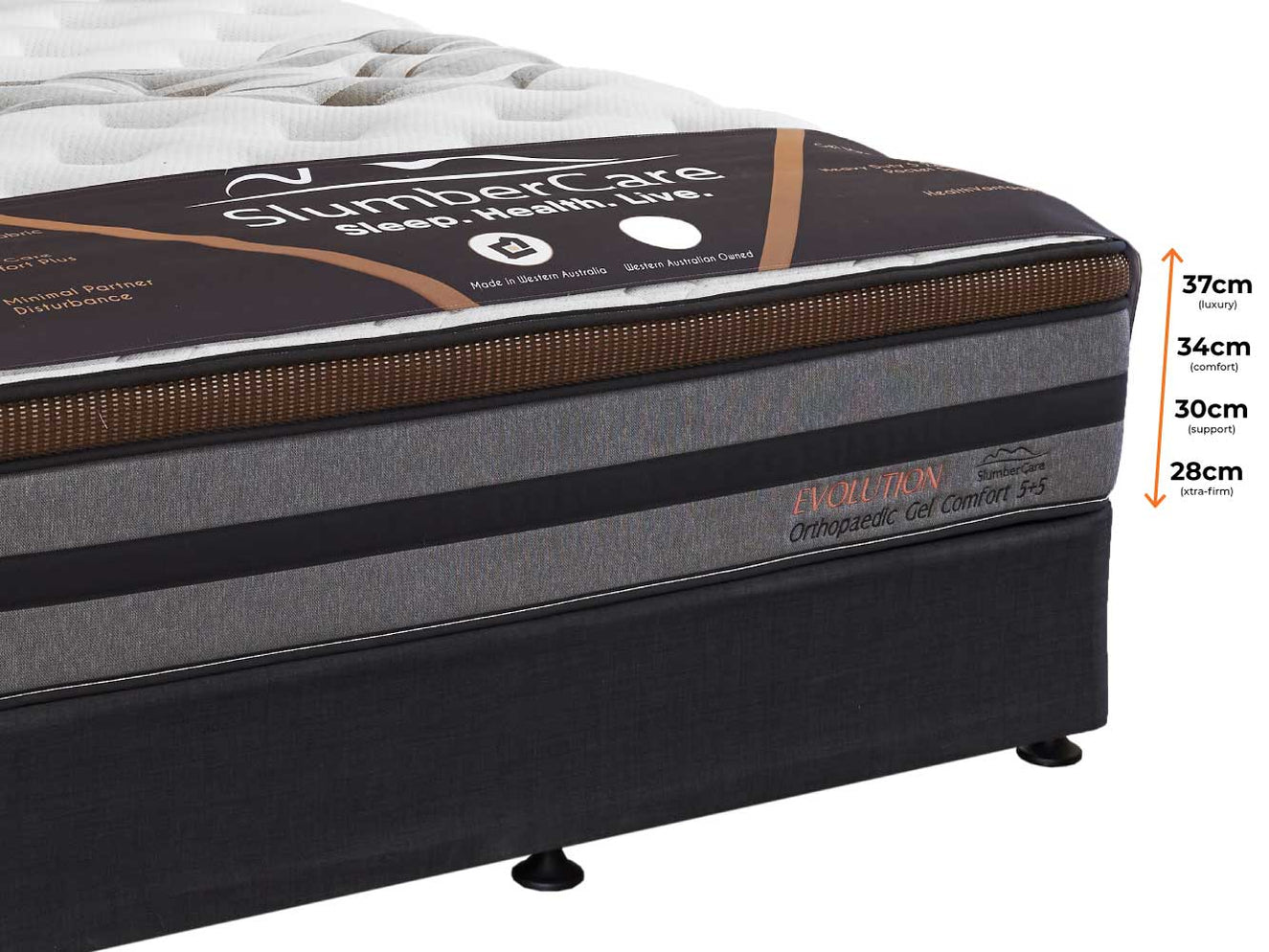 Evolution Orthopaedic Gel Mattress | Buy Online or In-Store — Furniture ...